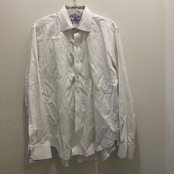 Robert Graham | Shirts | Robert Graham Crisp White Shirt | Poshmark